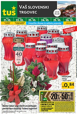 Tuš katalog trgovine in franšize do 26. 10.