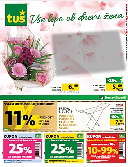 Tuš katalog trgovine in franšize do 11. 03.