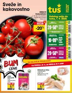 Tuš katalog trgovine in franšize do 1. 9.