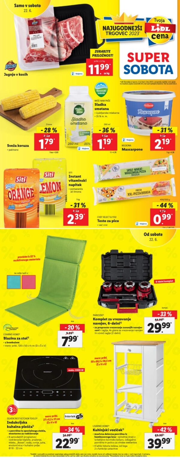 Lidl super sobota 22.6.