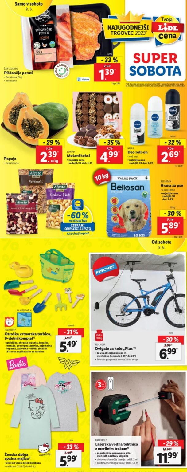 Lidl super sobota 8.6.