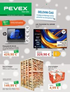 Pevex katalog december 2024
