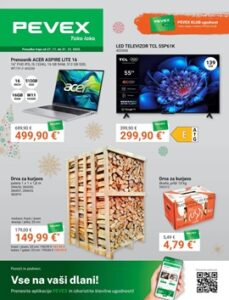 Pevex katalog december 2025